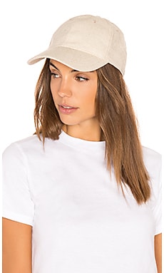 Hat Attack Linen Baseball Cap in Natural | REVOLVE