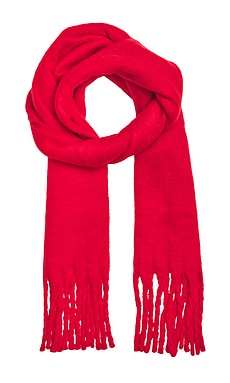 Hat Attack Chic Solid Scarf in Red | REVOLVE