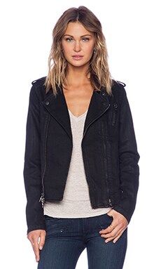 Hudson Jeans Cynic Moto Jacket in Piston | REVOLVE