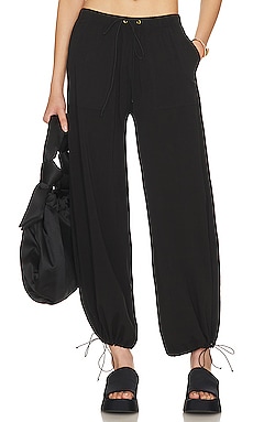 Indah Jean Parachute Pant in Black | REVOLVE