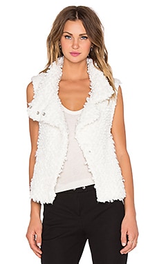 IRO Catleen Vest in Ecru | REVOLVE