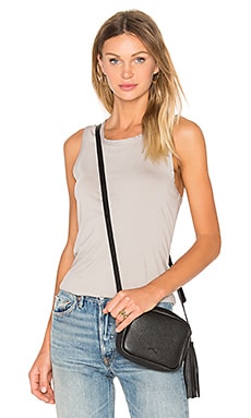 James Perse Wrap Back Tank in Dapple | REVOLVE