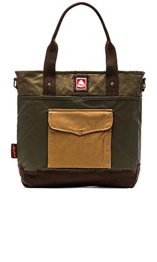 Jansport Skip Yowell Collection Brannan Tote in Green Machine | REVOLVE
