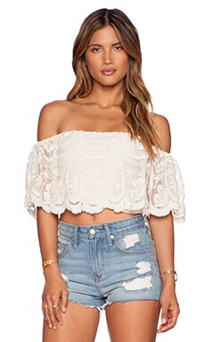 Jen's Pirate Booty Pixie Fiesta Crop Top in Pixie Natural | REVOLVE
