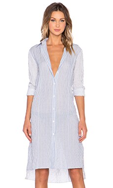 Jenni Kayne Seam Dress in Blue & White | REVOLVE