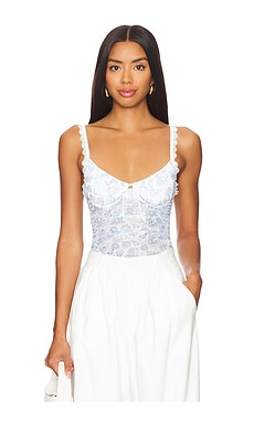 KAT THE LABEL Hazel Bodysuit in Utopia | REVOLVE