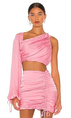 Lovers and Friends Carlita Top in Rosebloom Pink | REVOLVE