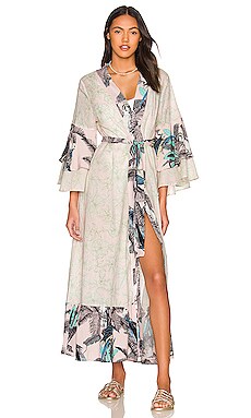 Kimonos & Wrap| Long, White Maxi Kimonos