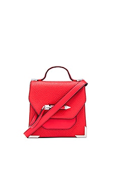 Mackage Rubie Mini Crossbody Bag in Flame | REVOLVE