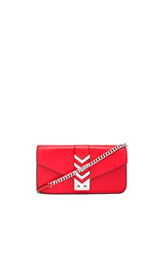 Mackage Nynna Mini Crossbody Bag in Flame | REVOLVE