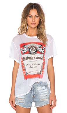 MINIMALE ANIMALE The Weiser Tee in Smoke | REVOLVE