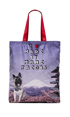 Marc by Marc Jacobs Jet Set Pets Akami Tokyo Tote in Pastel Purple ...