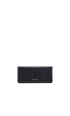 Marc Jacobs Madison Open Face Wallet in Black | REVOLVE