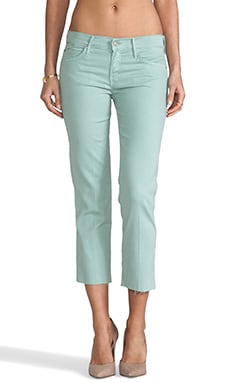 MOTHER Rascal Frayed Straight Leg in Heaven Sent Sage | REVOLVE