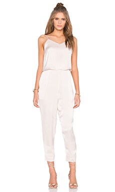 NATIVE STRANGER Double Layer Jumpsuit in Light Beige | REVOLVE