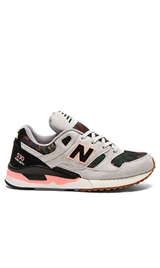 New Balance 90's Running Floral Ink Sneaker in Steel & Black & Cosmic ...