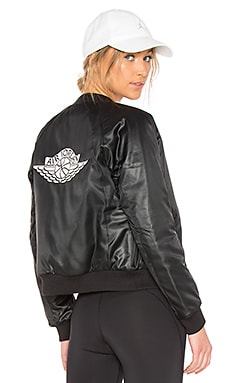 Nike Jordan Jacket in Black & Silt Red | REVOLVE