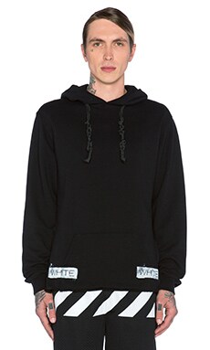OFF-WHITE Basic Hoody in Black | REVOLVE