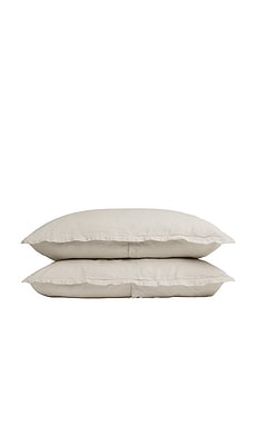 Parachute Linen Sham Set in Bone | REVOLVE