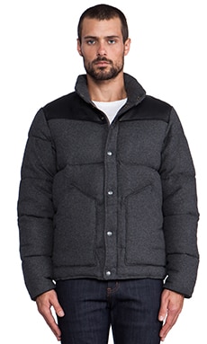 Penfield Blue Label Gillman Melton Insulated Jacket in Grey | REVOLVE