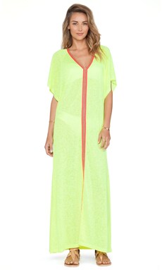 Pitusa Inca Abaya in Lemon | REVOLVE