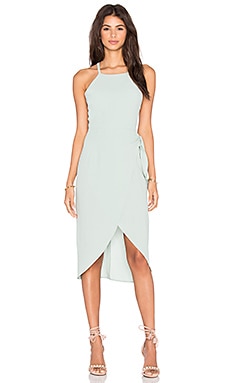 Privacy Please Nassau Wrap Dress in Champney | REVOLVE