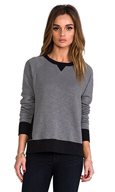 Rag & Bone The Basic Raglan in Charcoal | REVOLVE