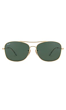 Ray-Ban Metal Square in Gold | REVOLVE