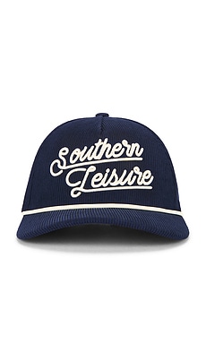 Rustler Hat Co. Southern Leisure Hat in Navy & White Combo | REVOLVE