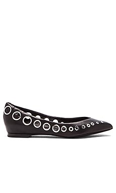 RACHEL ZOE Fayler Flat in Black | REVOLVE