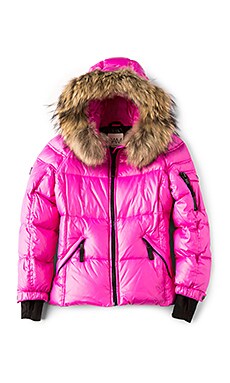 SAM. Blake Jacket with Asiatic Raccoon Fur in Hawaii | REVOLVE