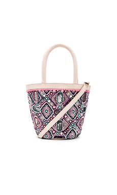Sam Edelman Irene Embroidered Satchel in Multi & Ivory | REVOLVE