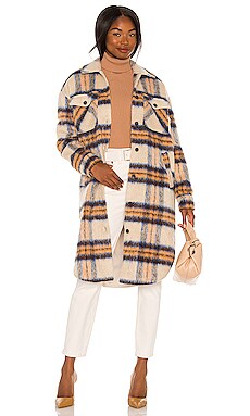 SAYLOR Tieghan Coat in Multi | REVOLVE
