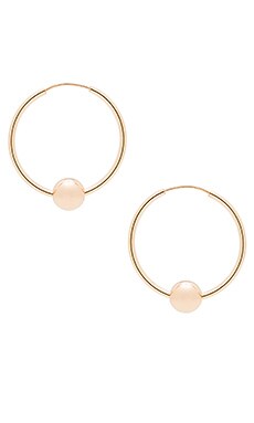 Stella and Bow Wilcox Earring in Gold | REVOLVE