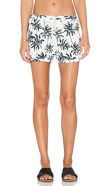 SUNDRY Palm Tree Short in White | REVOLVE