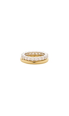 SHASHI Petite Aura Ring Set in Gold | REVOLVE