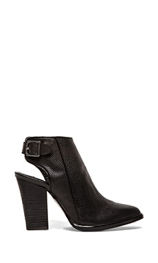 Steve Madden Mallia Bootie in Black Leather | REVOLVE