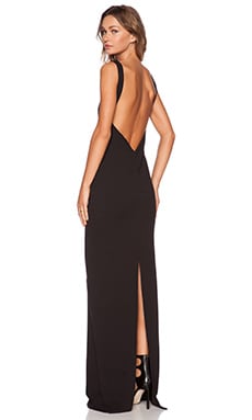 SOLACE London ROBE MAXI LUCIO en Black | REVOLVE