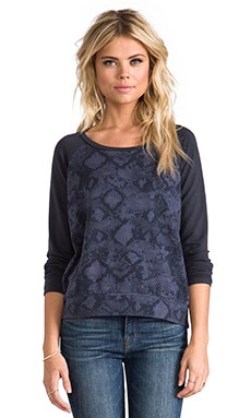 Splendid Vintage Python Sweater in Cadet | REVOLVE