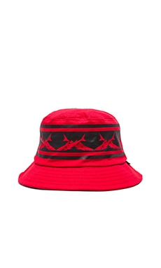 SSUR Caviar Cartel Sharks Crown Bucket Hat in Red | REVOLVE