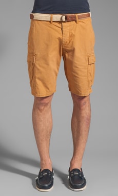 Scotch & Soda Belted Cargo Short in Ginger | REVOLVE