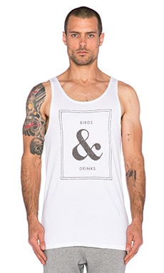 Scotch & Soda Retro Surf Singlet in White | REVOLVE