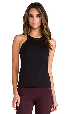 Theory 38 Podium Leen T Tank in Black | REVOLVE