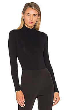 Theory TaceTurtleneck Bodysuit in Black | REVOLVE