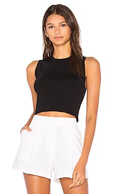 Theory Milotaly Tank in Black | REVOLVE