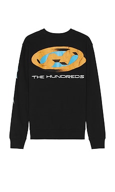 The Hundreds Waton Rave Sweatshirt in Black | REVOLVE