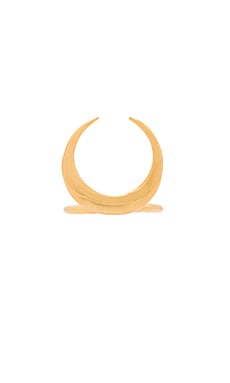 TORCHLIGHT Crescent Moon Ring in Gold | REVOLVE
