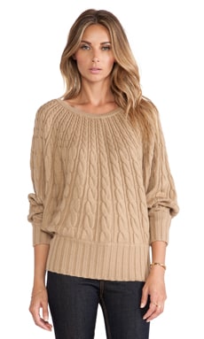 Trina Turk Tyson Sweater in Camel | REVOLVE