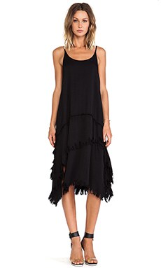 UNIF Midi Stray Dress in Black | REVOLVE