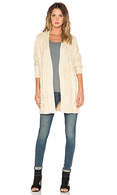 UNIF Reverb Cardigan in Cream | REVOLVE